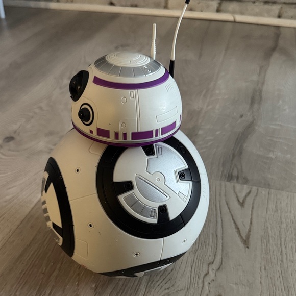 Star Wars | Other | Star Wars White Black And Purple Droid Figure ...